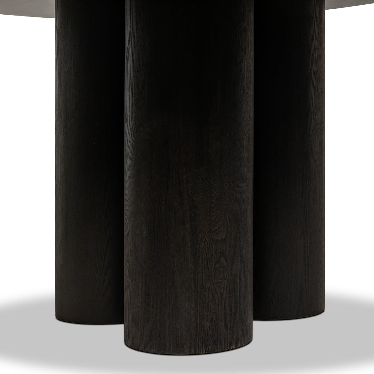 Triple Sec Marble Dining Table in Black Oak - ModShop