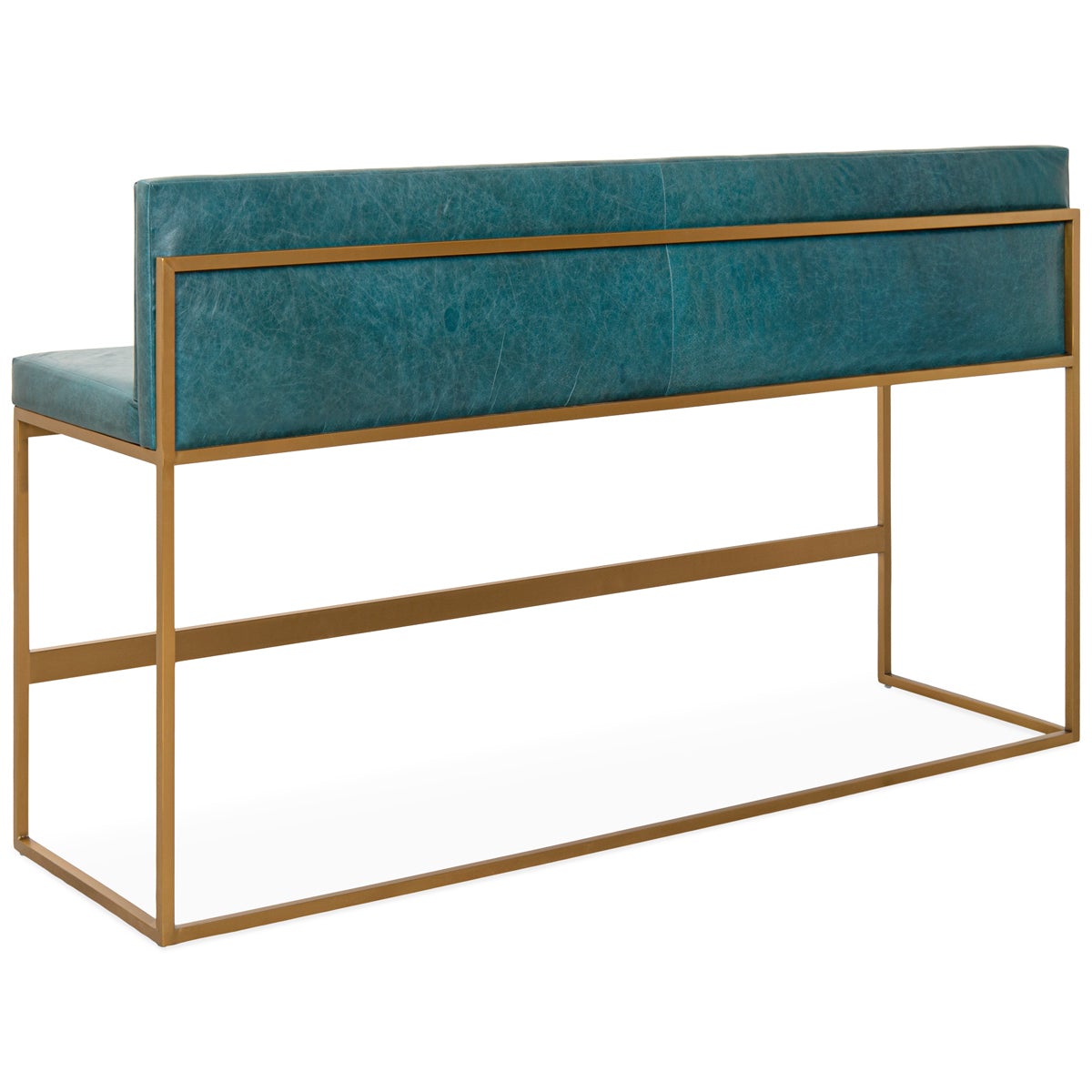 Bar Height Bench Seat with Channel Tufting - ModShop