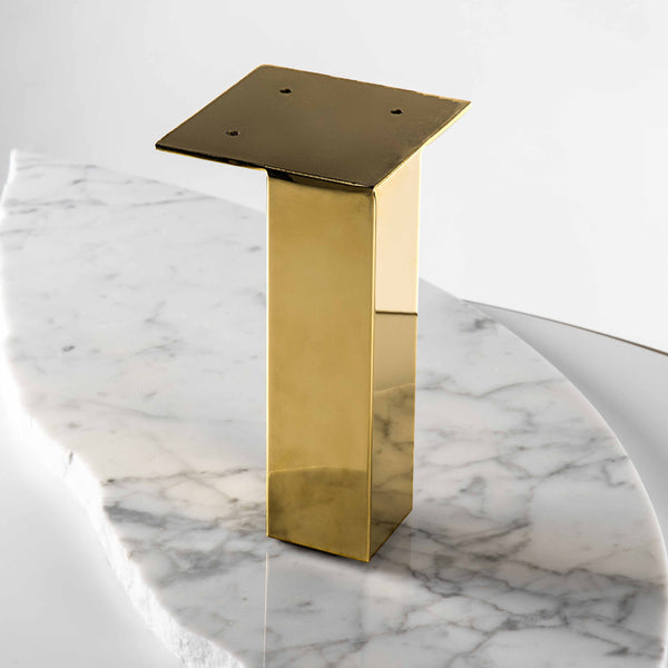 7" Straight Metal Leg (Set of 4) - ModShop