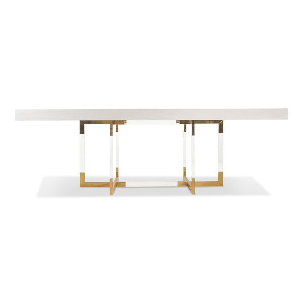 Durban Dining Table in White Washed Oak - ModShop