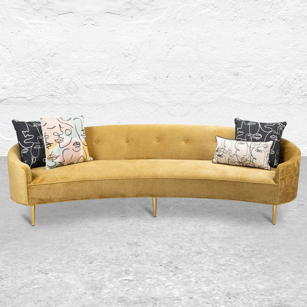 Modern Curved Sofa and Couch Collection - ModShop