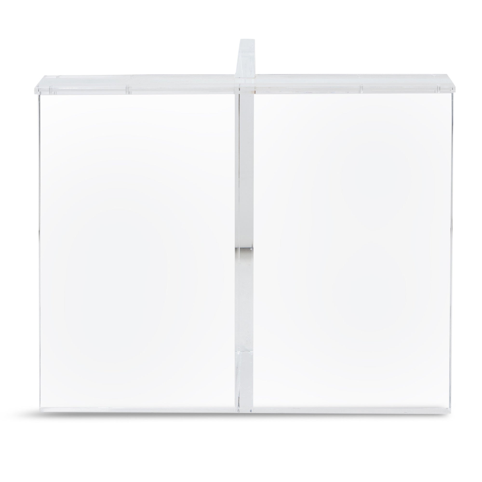 Modern Clear Lucite X-Base for Custom Tables - ModShop