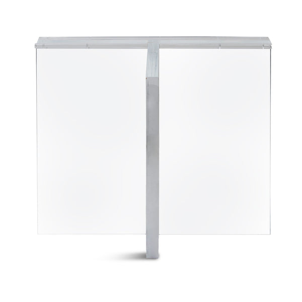 Modern Clear Lucite X-Base for Custom Tables - ModShop