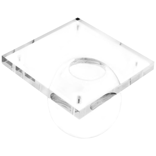 Lucite Round Block Leg - 2-Inch Leg - Set of Four - ModShop