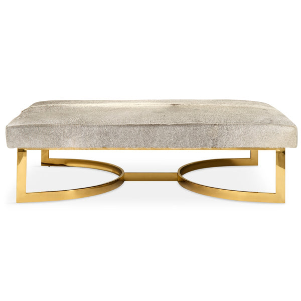 Bordeaux Ottoman - Velvet Ottoman with Long Arm Tufting - ModShop